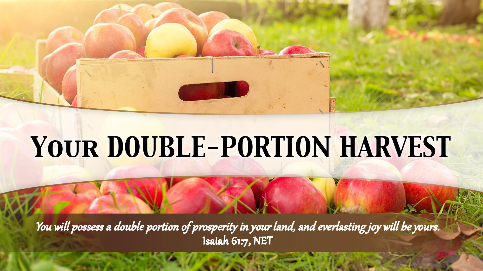 Double Portion | Morris Cerullo World Evangelism