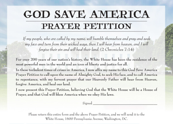 GOD SAVE AMERICA | Morris Cerullo World Evangelism